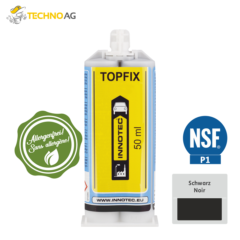 Techno AG | Kleben & Sichern | Innotec Topfix schwarz