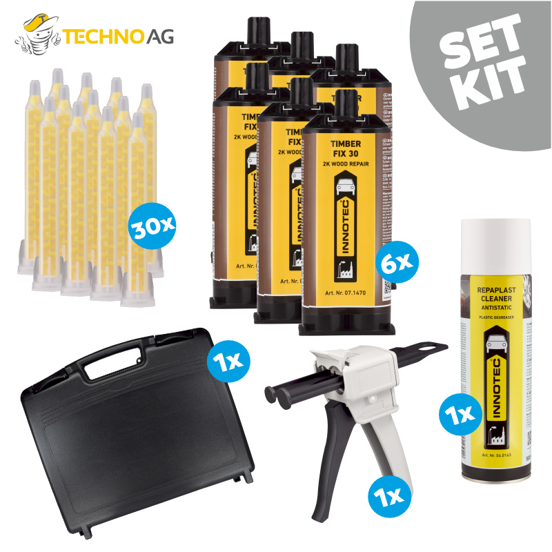 Techno AG | Coller & Assurer | Innotec Timber Fix 30 Kit